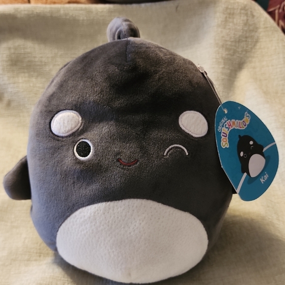 Squishmallows | Toys | Squishmallow Kai The Orca Plush Toy | Poshmark